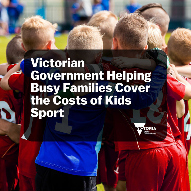 Victorian Government Helping Busy Families Cover the Costs of Kids ...